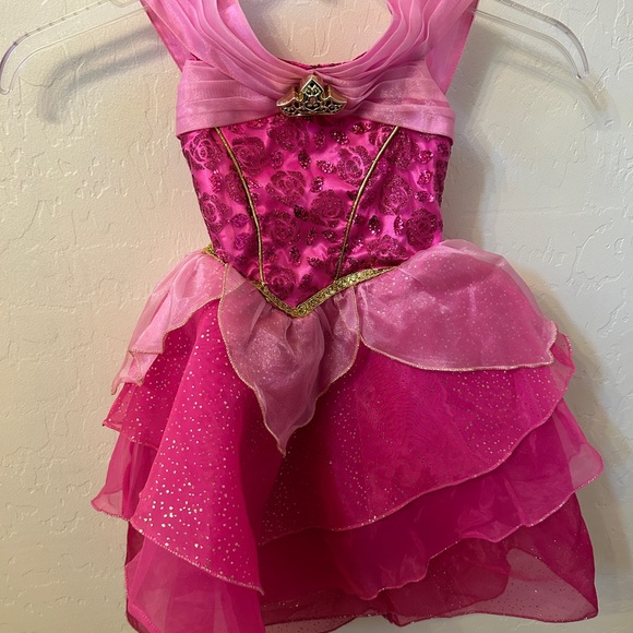 Disney | Costumes | Disney Pink And Gold Princess Costume | Poshmark